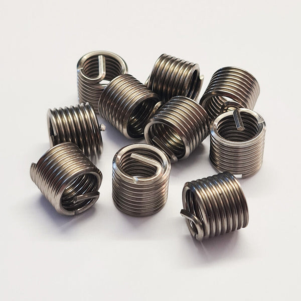 (10 PACK) M5 x 0.8 X 1D WIRE THREAD REPAIR INSERT -FITS HELICOIL - COM ...